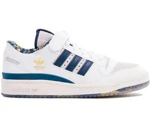 Adidas Forum 84 Low Singaporein Sneakers - White/blue