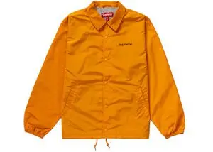 Supreme Nyc Coaches Jacket - Orange