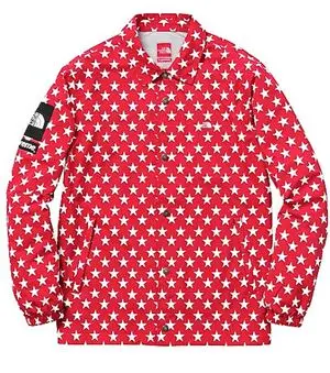 Supreme Packable Coaches Jacket - Red