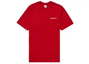 Supreme Nyc Tee Shirt Red