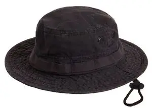 Supreme Overdyed Camo Boonie - Black
