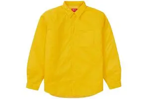 Supreme Nylon Filled Shirt - Yellow