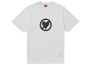Supreme No Love Short Sleeve Top - White