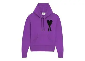 Ami Paris Wool Sweatshirts Hoodies For Women