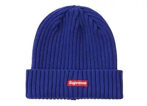 Supreme Overdyed Beanie - Dark Royal