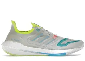 Adidas Ultra Boost 22 Sky Sneakers - White Tint/sky Blue Rush/mint Rush