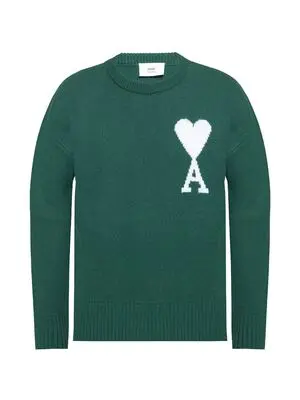 Ami Paris Cuffed Knitwear For Men