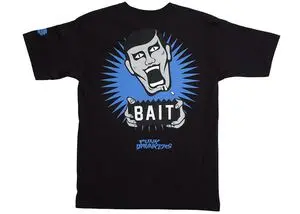 BAIT X Punk Drunkers Tee Shirt - Black