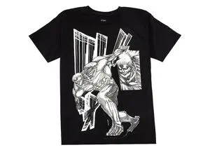 BAIT X Attack On Titan Armor Titan Tee Shirt - Black