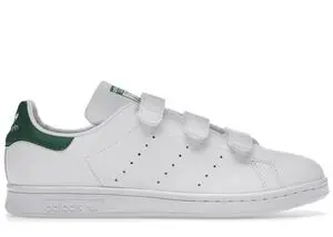 Adidas Stan Smith Og Velcro Sneakers - Cloud White/cloud White/green