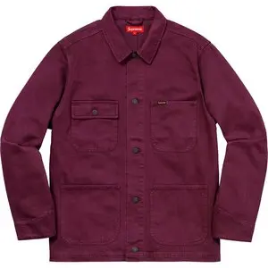 Supreme Ny Tapestry Denim Chore Coat
