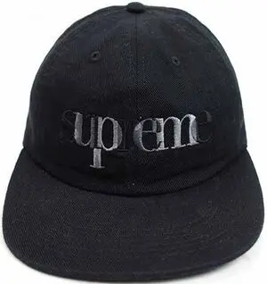 Supreme Overlap 6 Panel Cap