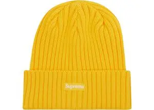 Supreme Supreme Overdyed Beanie Lemon