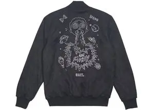 BAIT X Rick And Morty Reversible Varsity Jacket