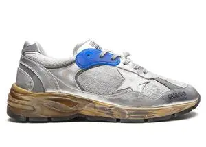 GOLDEN GOOSE Dadstar Sneakers - Silver/white/blue