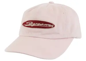 Supreme Oval 6-panel Cap - Light Pink