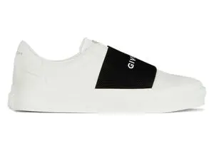 Givenchy City Sport Sneaker With Logo Strap - White/black
