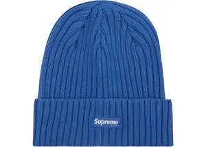 Supreme Overdyed Beanie - Blue | Editorialist