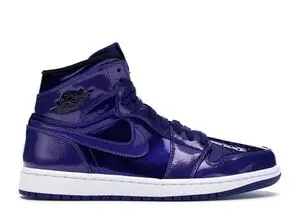 JORDAN 1 Retro High Top Sneakers - Deep Royal/black/white