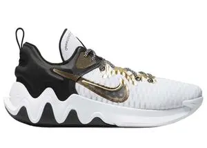 Nike Giannis Immortality Ep Championship Sneakers - White/blackone-colormetallic Gold
