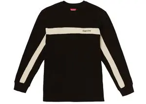 Supreme Panel Stripe Waffle Thermal