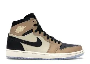 JORDAN Air Jordan 1 Retro High Mushroom Black/fossil/pale Ivory