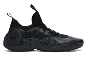 Nike Huarache E.d.g.e. Leather Sneakers - Black/blackone-colorblack