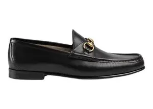 Gucci 1953 Leather Horsebit Loafer - Black/gold