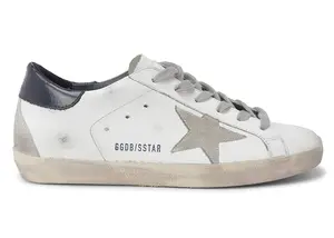 GOLDEN GOOSE Golden Goose Superstar Sneakers - White/navy
