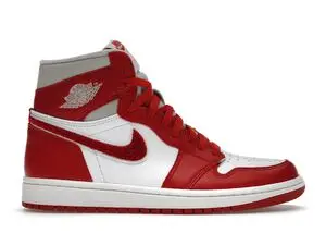 JORDAN Air Jordan 1 Retro High OG Sneakers Light Iron Ore/varsity Red/sail