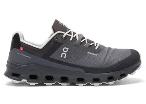 On Cloudvista Waterproof Running Shoe - Eclipse/black