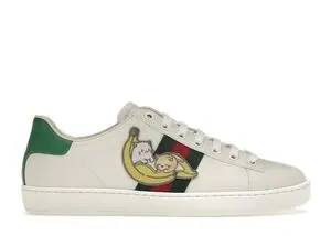 Gucci Ace Bananya Sneakers - Ivory