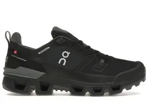 On Cloudwander Waterproof Sneakers - Black/eclipse