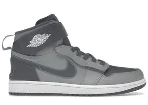 JORDAN 1 High Flyease Sneakers - Light Smoke Grey/white