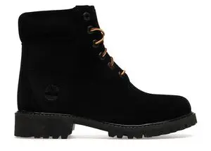 Off-White X Timberland Velvet Boots