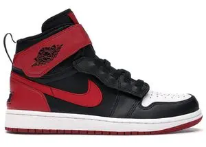 JORDAN 1 High Flyease Sneakers - Black/gym Red/white