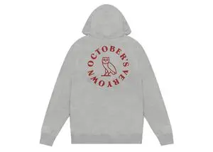 OVO Circle Zip Up Hoodie