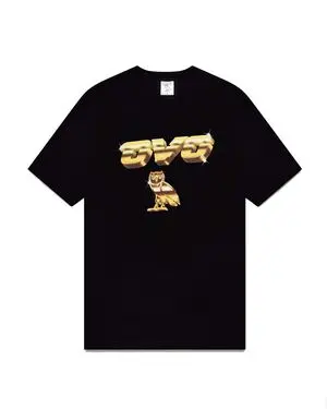 Men's Gold Black Shirts