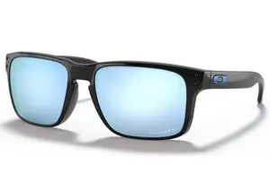 Oakley Holbrook Sunglasses - Polished Black/prizm Deep Water Polarized (oo9102/c1)