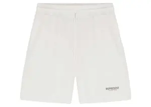 REPRESENT Owners Club Mesh Shorts - Flat White