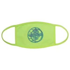 Off-White 3d Crossed Face Mask - Fluo Yellow