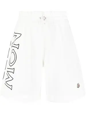 Moncler Logo Print Toggle Short