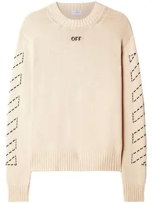 Off-white Off The Shoulder Sweaters For Men