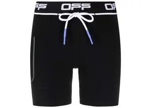 Off-White Active Logo Cycling Shorts - Black/white
