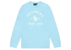 OVO Collegiate Crewneck Sweatshirt - Light Blue