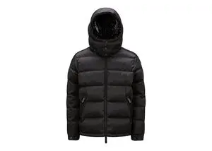 Moncler X Adidas Originals Alpbach Short Down Jacket - Black
