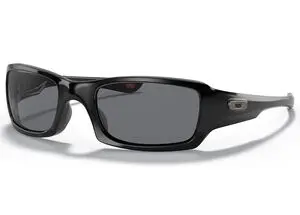 Oakley Five Squared Sunglasses Polished Black/grey (oo9238one-color04)