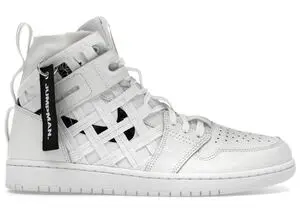 JORDAN 1 Cargo Sneakers - White/black/metallic Silver