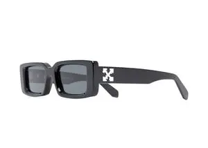 Off-White Arthur Square Frame Sunglasses - Black/white (oeri016y21pla0011007)