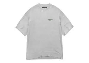 REPRESENT Owners Club T-shirt Ash Grey/racing Green